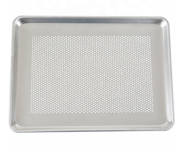 Custom aluminum burger trays aluminum baking sheet pan 18*13” half size ...