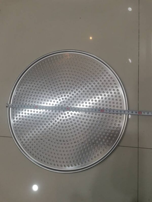 Aluminum pizza punched hole pizza pan 8 inch - 18 inch perforated pizza ...